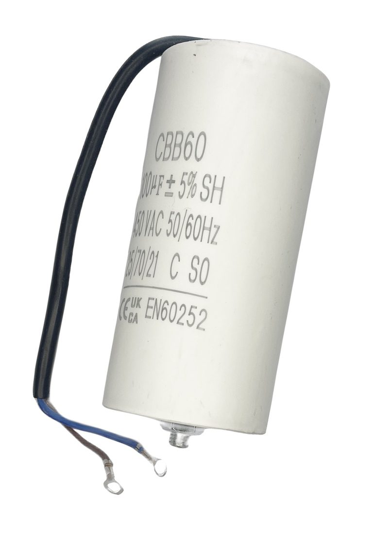 14uF Motor Run Capacitor AC Twin Lead Connector 240v-450v