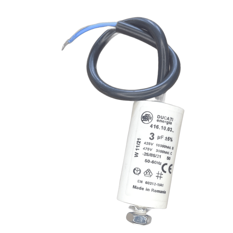 Ducati Motor Run Capacitor Black Twin Lead - Motor Buzzing?
